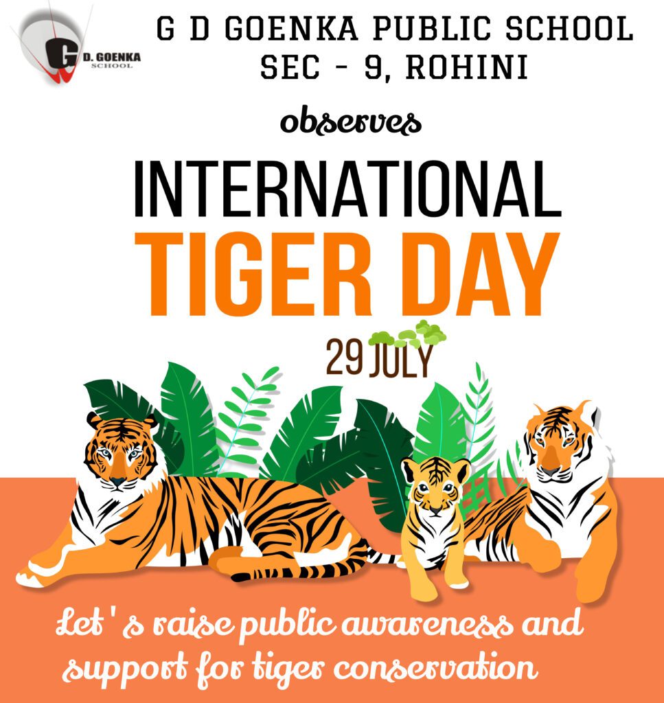 International Tiger Day - GD Goenka Rohini