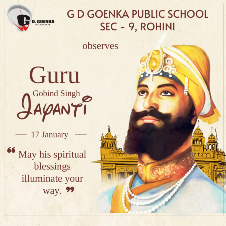 Guru Gobind Singh Jayanti - GD Goenka Rohini